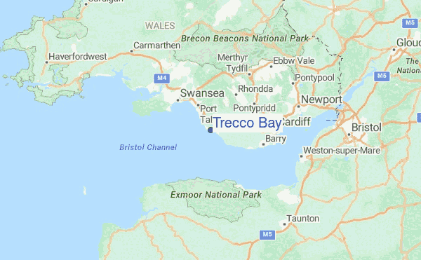 Trecco Bay Surf Forecast and Surf Reports (Wales - South East, UK)