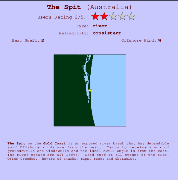 The Spit Surf Forecast and Surf Reports (QLD - Gold Coast, Australia)
