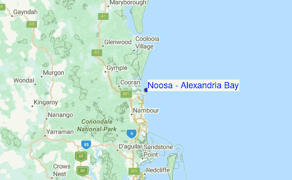 Noosa - Alexandria Bay Surf Forecast and Surf Reports (QLD - Sunshine ...