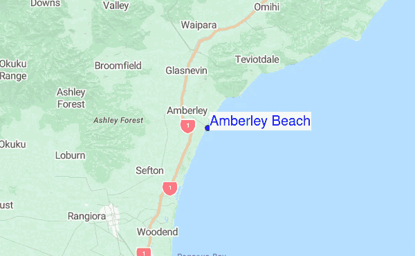 Amberley Beach Surf Forecast and Surf Reports (Canterbury, New Zealand)