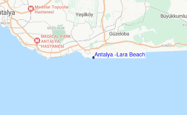 Antalya (Lara Beach) Surf Forecast and Surf Reports (Mediterranean, Turkey)