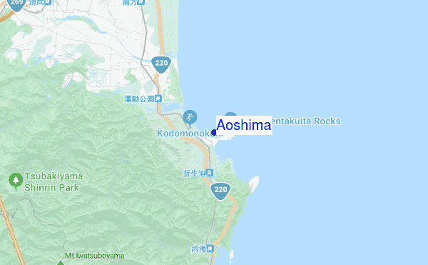 Aoshima Surf Forecast and Surf Reports (Kyu Shu, Japan)