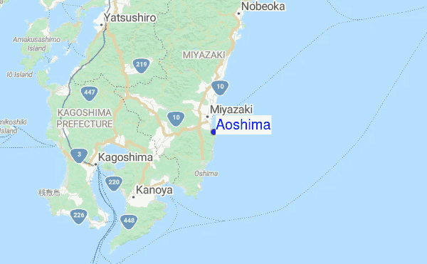 Aoshima Surf Forecast and Surf Reports (Kyu Shu, Japan)