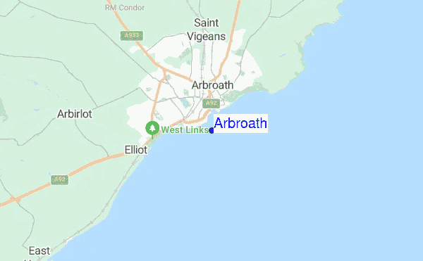 Arbroath Surf Forecast and Surf Report