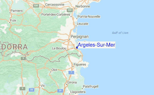 Argelès-Sur-Mer Surf Forecast and Surf Reports (Mediterranean ...