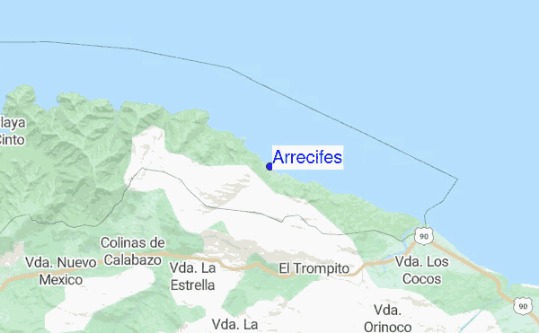 Arrecifes Surf Forecast and Surf Report