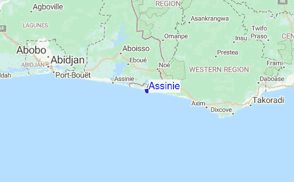 Assinie Surf Forecast and Surf Reports (Ivory Coast, Côte d'Ivoire)
