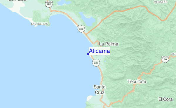 Aticama 48 hour detailed Surf Forecast