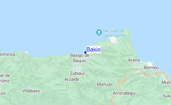 Bakio Surf Forecast and Surf Report