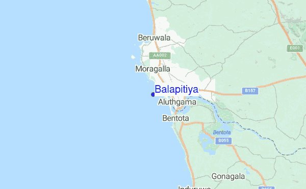 Balapitiya 48 hour detailed Surf Forecast