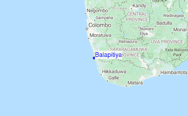 Balapitiya Surf Forecast and Surf Reports (West, Sri Lanka)