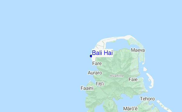 Bali Hai Surf Forecast and Surf Report