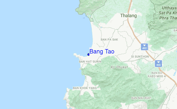 Bang Tao 48 hour detailed Surf Forecast