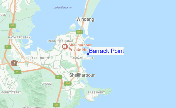Barrack Point Surf Forecast and Surf Reports (NSW - Illawarra, Australia)