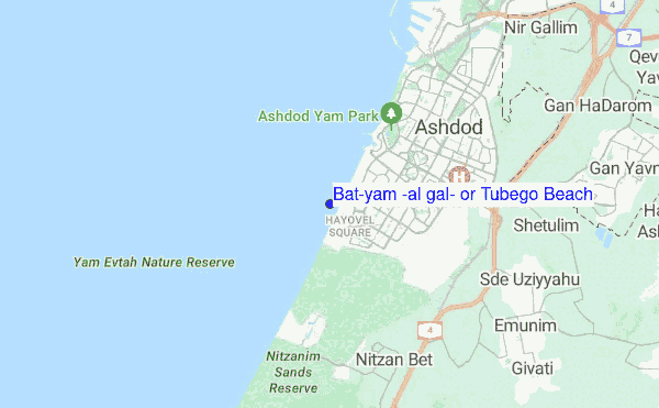 Bat-yam (al gal) or Tubego Beach Surf Forecast and Surf Report