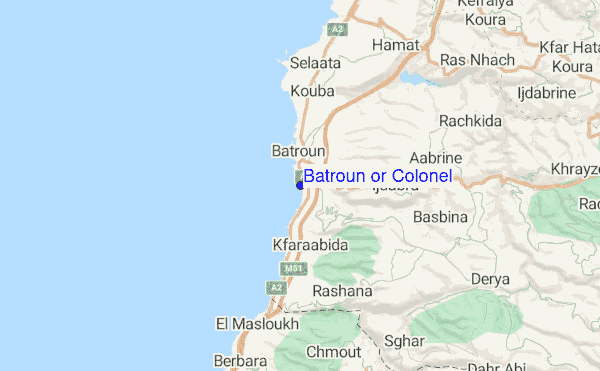 Batroun or Colonel Surf Forecast and Surf Reports (Lebanon, Lebanon)