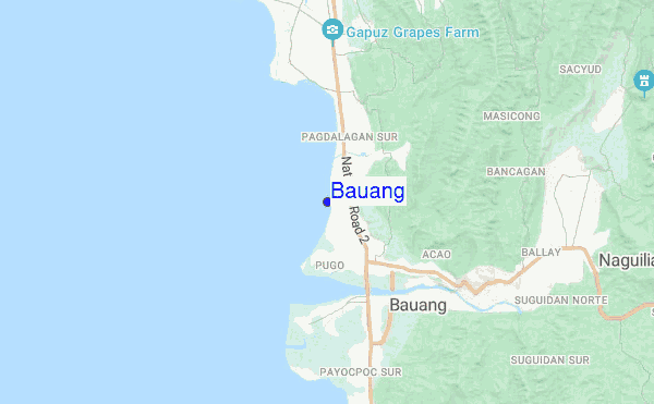Bauang Surf Forecast and Surf Report