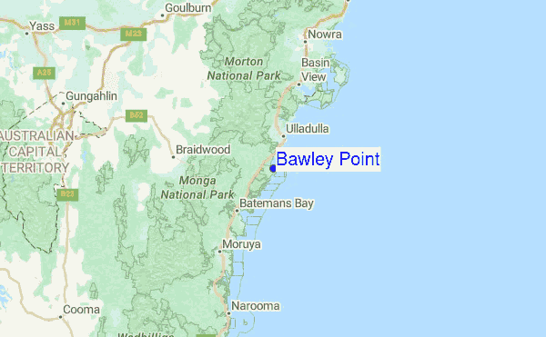 Bawley Point Surf Forecast and Surf Reports (NSW - South Coast, Australia)
