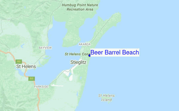 Beer Barrel Beach Surf Forecast and Surf Report
