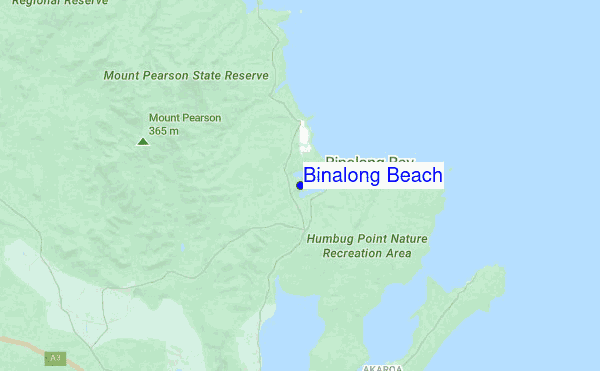 Binalong Beach Surf Forecast and Surf Report