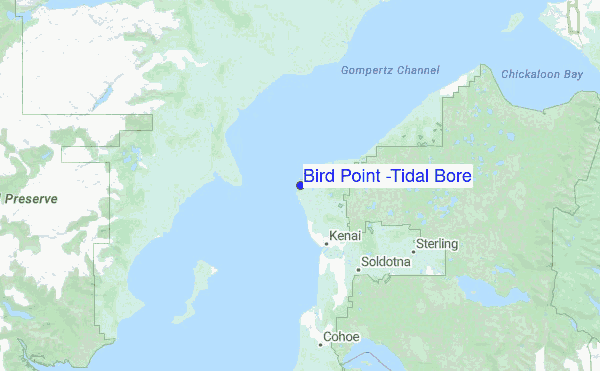 Bird Point (Tidal Bore) Surf Forecast and Surf Reports (Alaska ...