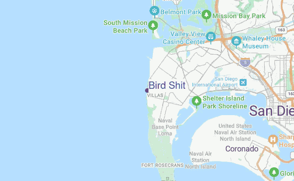 Bird Shit Surf Forecast and Surf Report