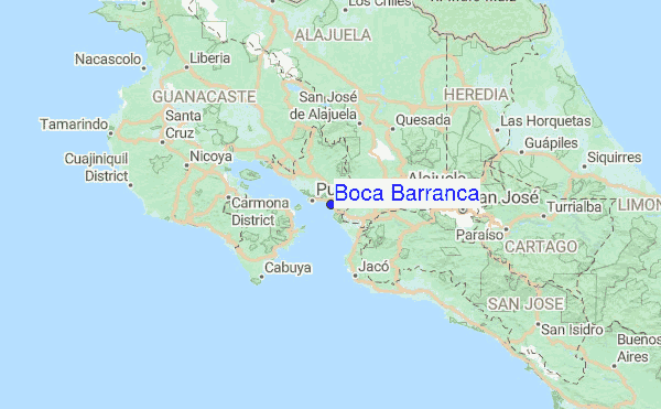 Boca Barranca Surf Forecast and Surf Reports (Golfo de Nicoya, Costa Rica)