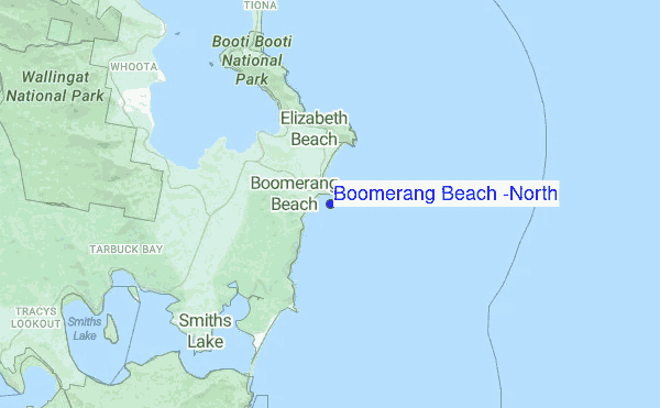 Boomerang Beach (North) 48 hour detailed Surf Forecast