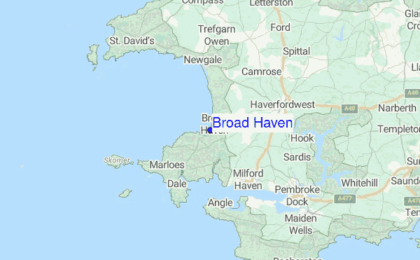 Broad Haven Surf Forecast and Surf Reports (Wales - Pembrokeshire, UK)