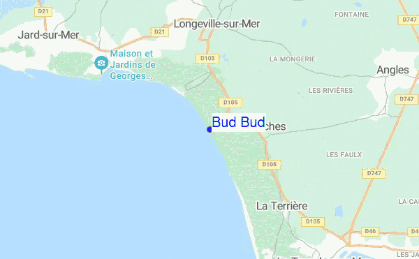 Bud Bud Surf Forecast and Surf Report