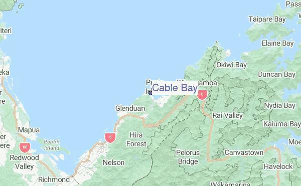 Cable Bay Surf Forecast and Surf Reports (Nelson - Tasman Bay, New Zealand)