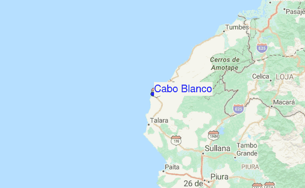 Cabo Blanco Surf Forecast and Surf Reports (Piura, Peru)