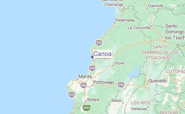 Canoa Surf Forecast and Surf Reports (Manabi, Ecuador)