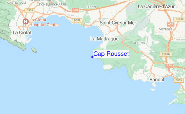 Cap Rousset 48 hour detailed Surf Forecast