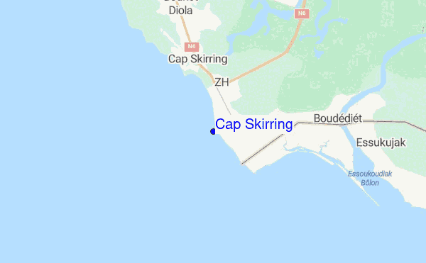 Cap Skirring Surf Forecast and Surf Report