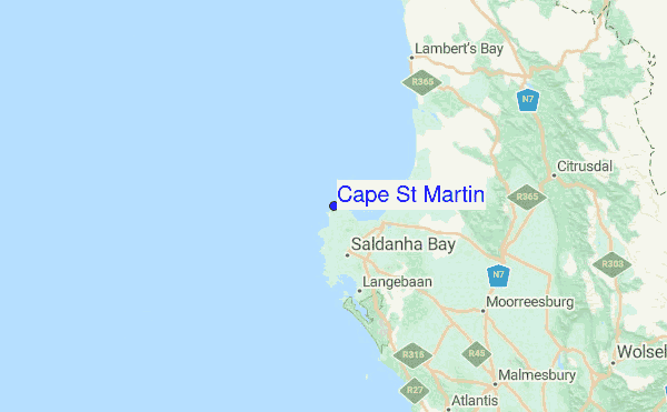 Cape St Martin Surf Forecast and Surf Reports (West Coast, South Africa)