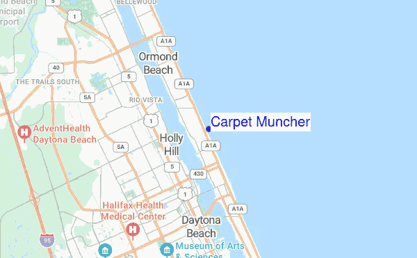 Carpet Muncher 48 hour detailed Surf Forecast
