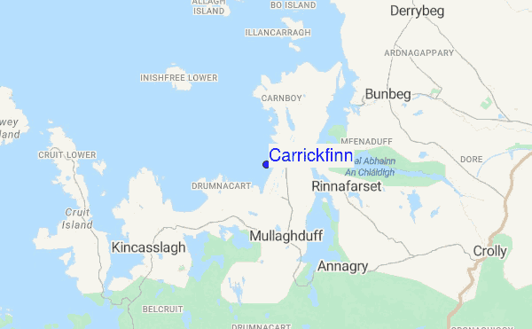 Carrickfinn Surf Forecast and Surf Report