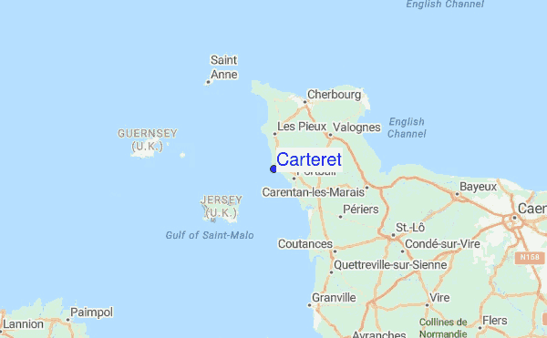 Carteret Surf Forecast and Surf Reports (Normandy, France)