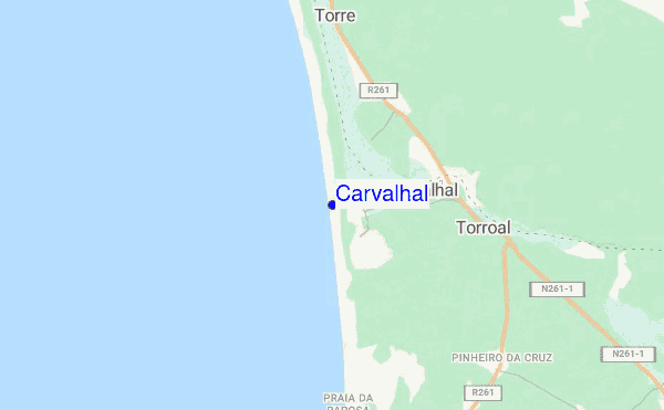 Carvalhal Surf Forecast and Surf Report