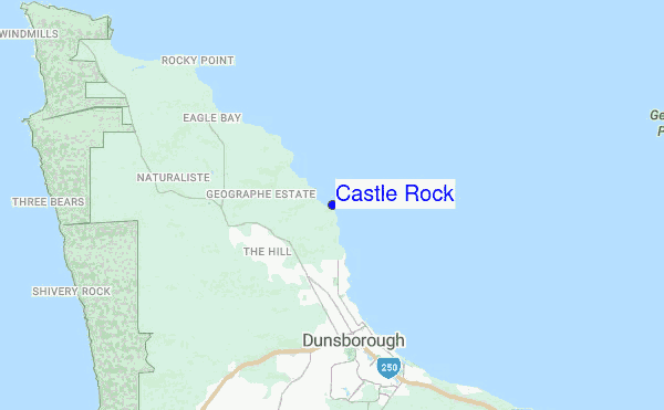 Castle Rock 48 hour detailed Surf Forecast