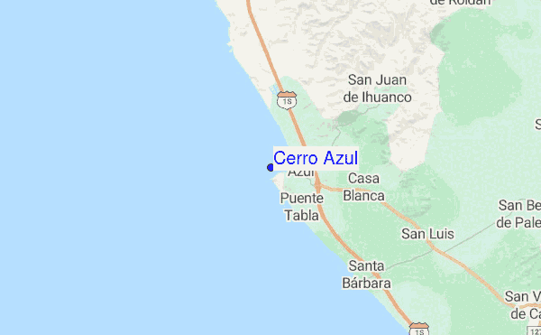 Cerro Azul Surf Forecast and Surf Report
