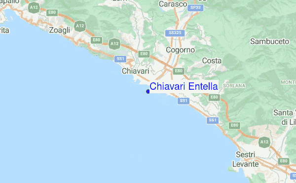 Chiavari Entella Surf Forecast and Surf Report