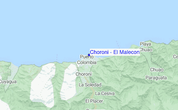 Choroni - El Malecon Surf Forecast and Surf Report