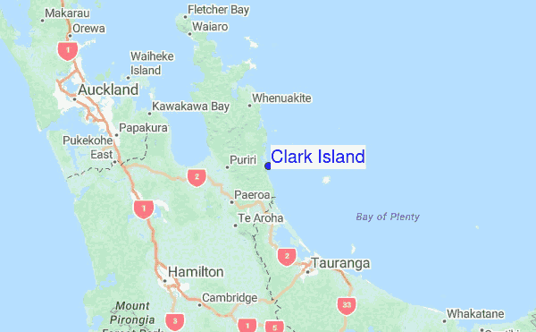 Clark Island Surf Forecast and Surf Reports (Coromandel, New Zealand)