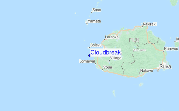 Cloudbreak Surf Forecast and Surf Reports (Mamanucas, Fiji)