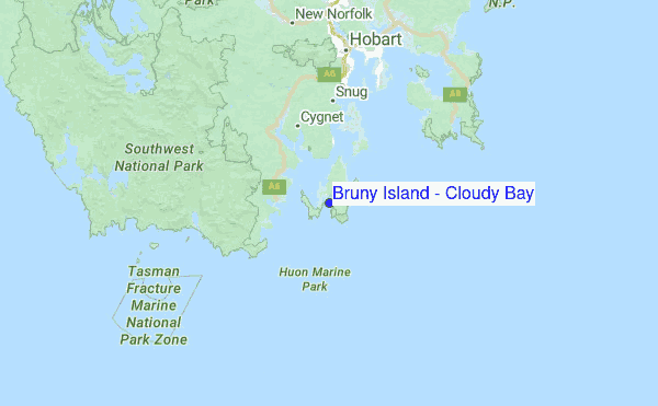 Bruny Island - Cloudy Bay Surf Forecast and Surf Reports (TAS - East ...