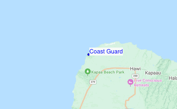 Coast Guard Surf Forecast and Surf Report