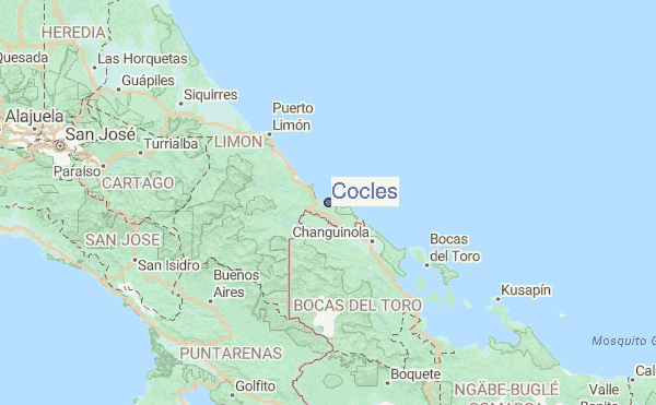 Cocles Surf Forecast and Surf Reports (Limon, Costa Rica)