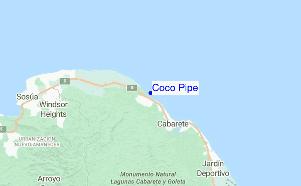 Coco Pipe Surf Forecast and Surf Report